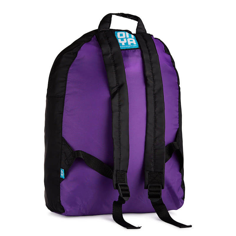 Onya Black Purple Garden Backpack £14.95